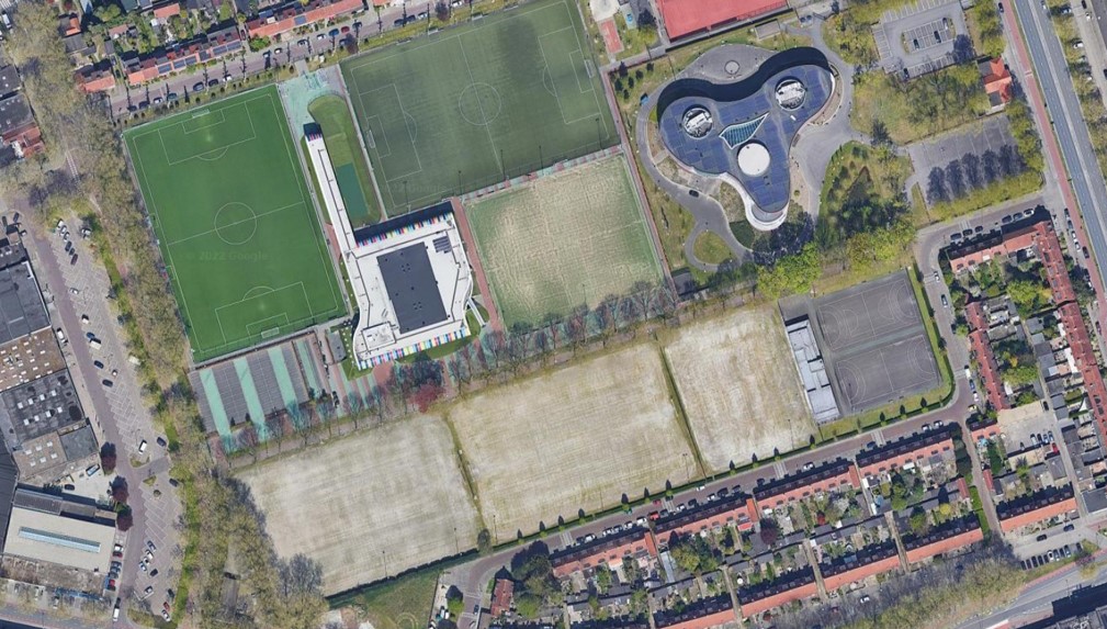Collectorveld op Sportpark Strijp gaat woningen verwarmen | Eindhoven Sport